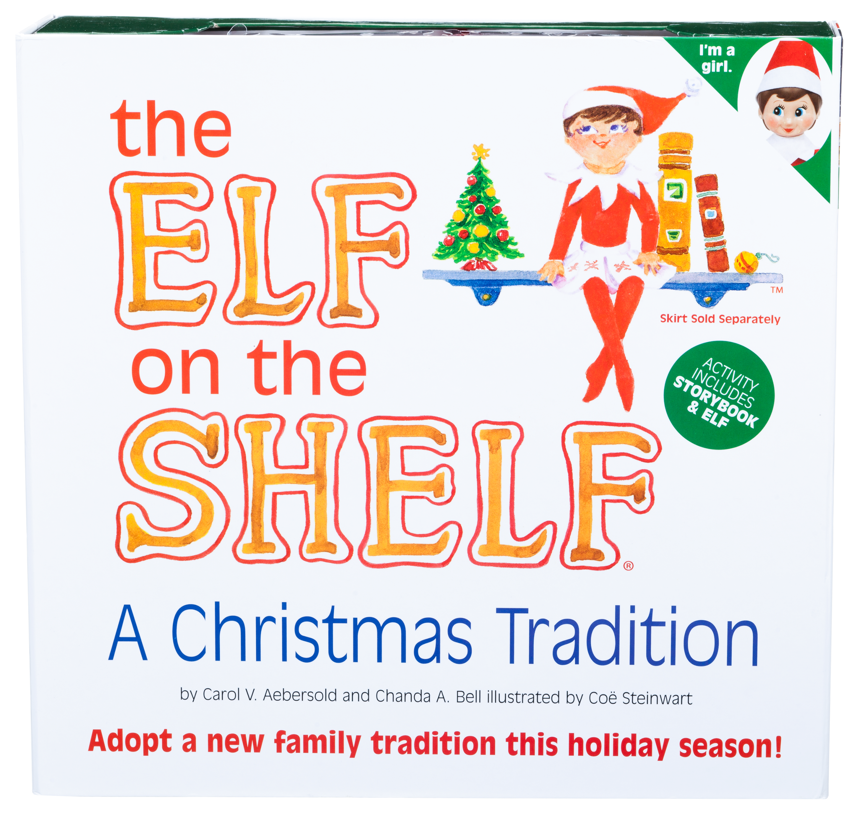 The Elf On The Shelf Elf, Book, and Keepsake Box Set for Girls | Bass ...